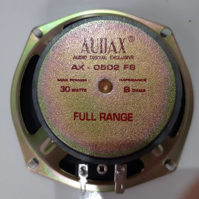 Jual SPEAKER 5 INCH AUDAX FULLRANGE AUDAX 30WATT 8 OHM OEM AUDIO SPEAKER - ORIGINAL di Seller ...