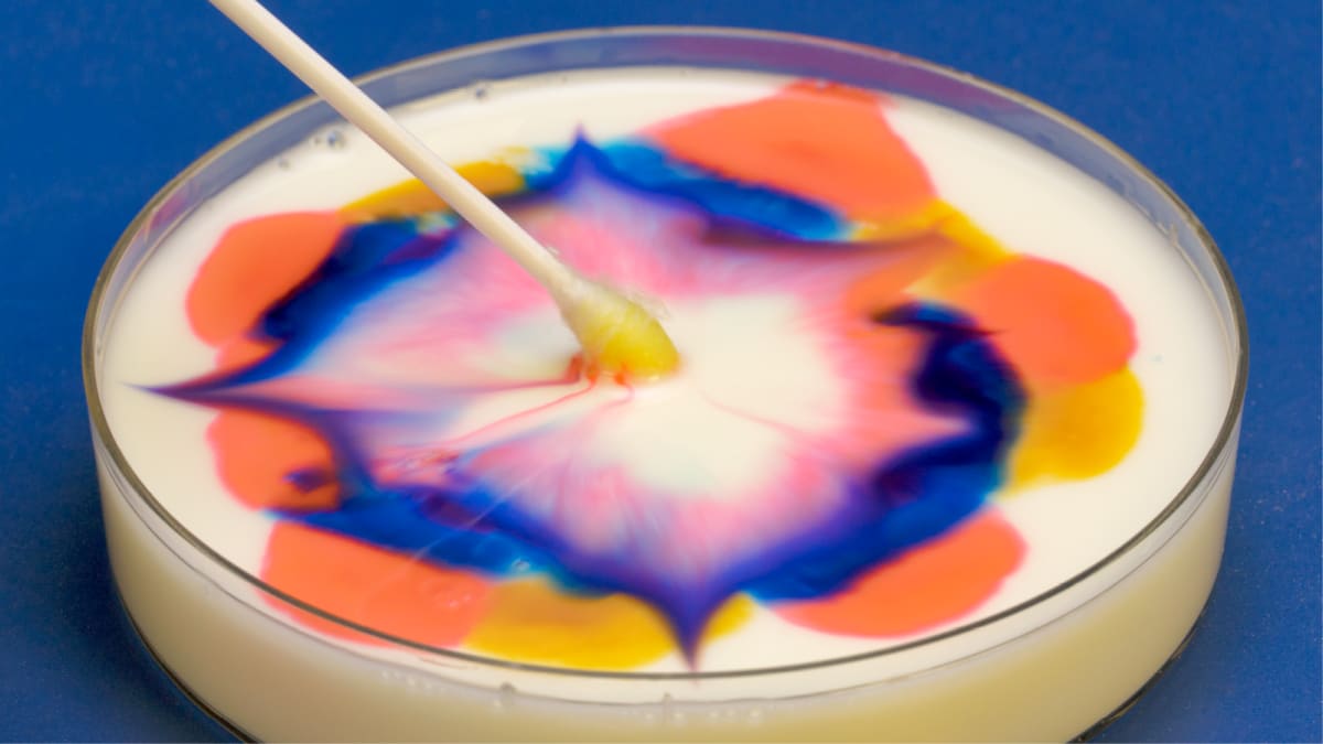 Color-changing milk - MEL Chemistry