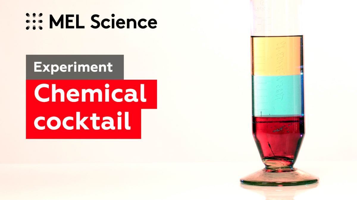 Experiment "Chemical cocktail" (three-layered solution) | MEL Chemistry