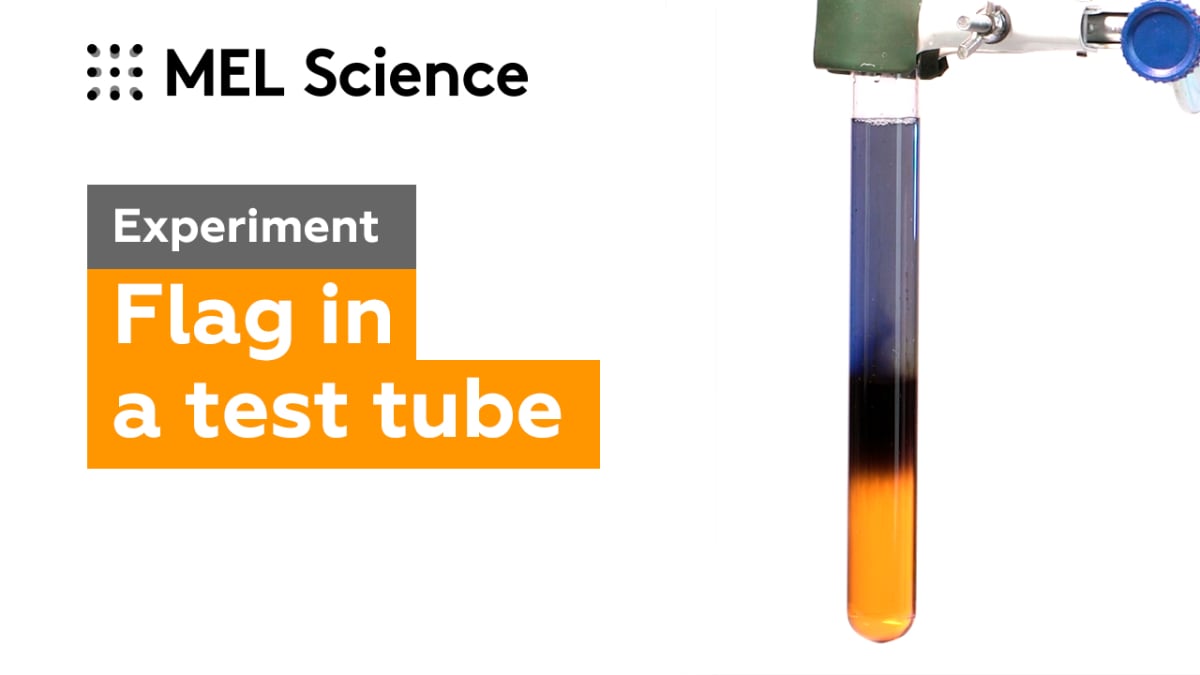 “Flag in a Test Tube” experiment | MEL Chemistry