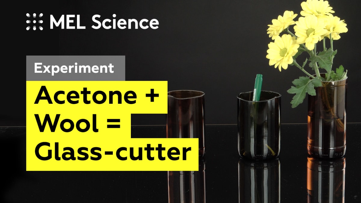 "Fiery glass-cutter" experiment | MEL Chemistry