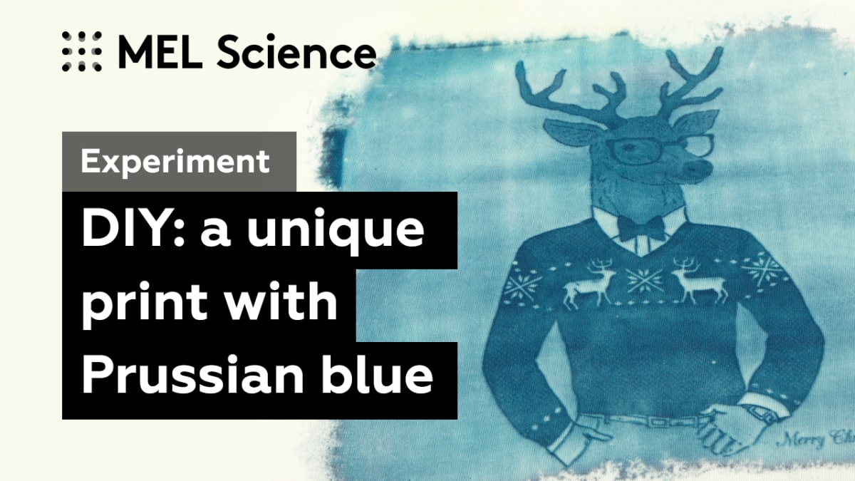 "Chemistry of printing: Cyanotyping" experiment | MEL Chemistry