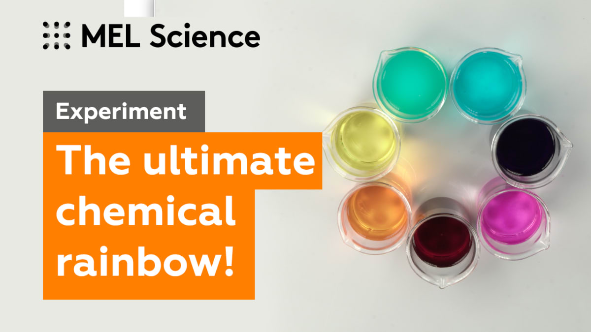 “Chemical rainbow” experiment | MEL Chemistry