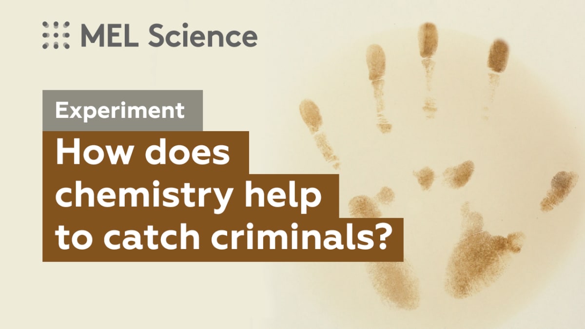 “Iodine handprint” experiment | MEL Chemistry