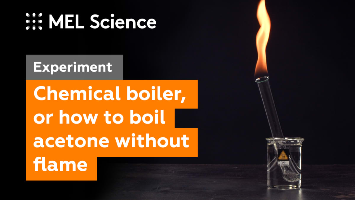 “Exothermic processes” experiment | MEL Chemistry