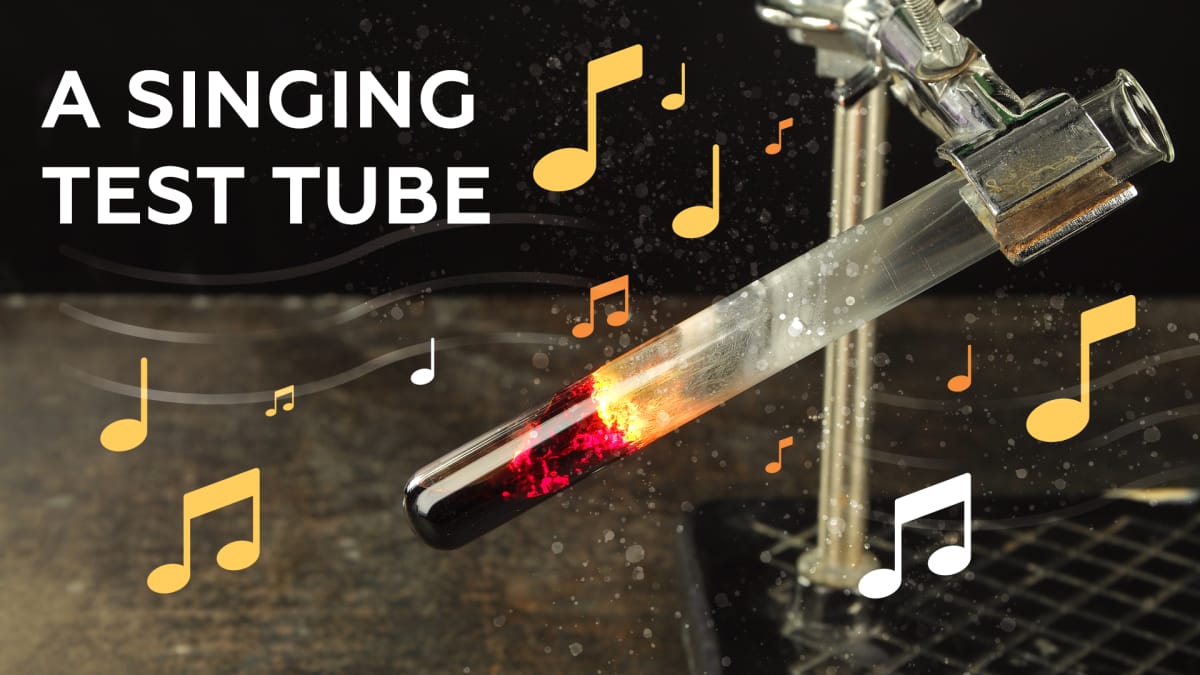 "A singing test tube" experiment | MEL Chemistry