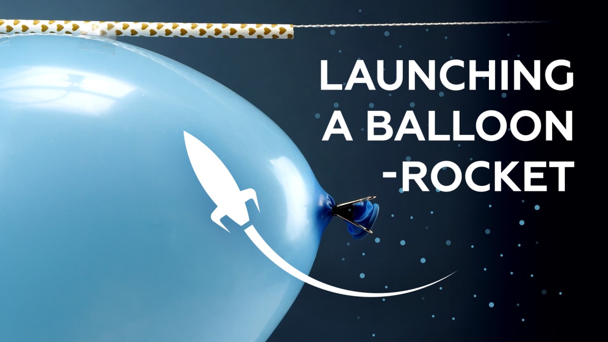 How to turn a balloon into a rocket | MEL Chemistry