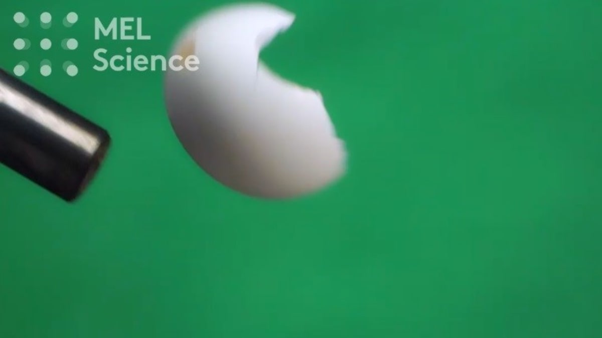 Explosive Egg Mel Chemistry