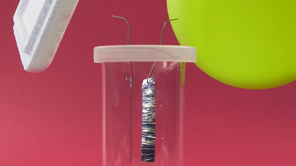 Electroscopes: how to find an electric charge | MEL Chemistry