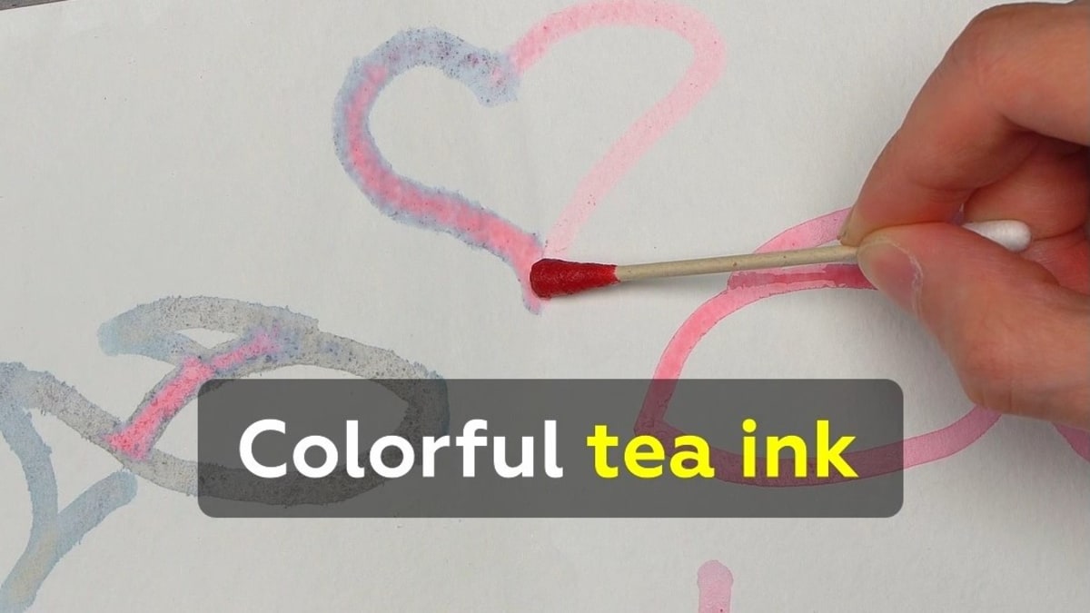Colorful tea inks | MEL Chemistry