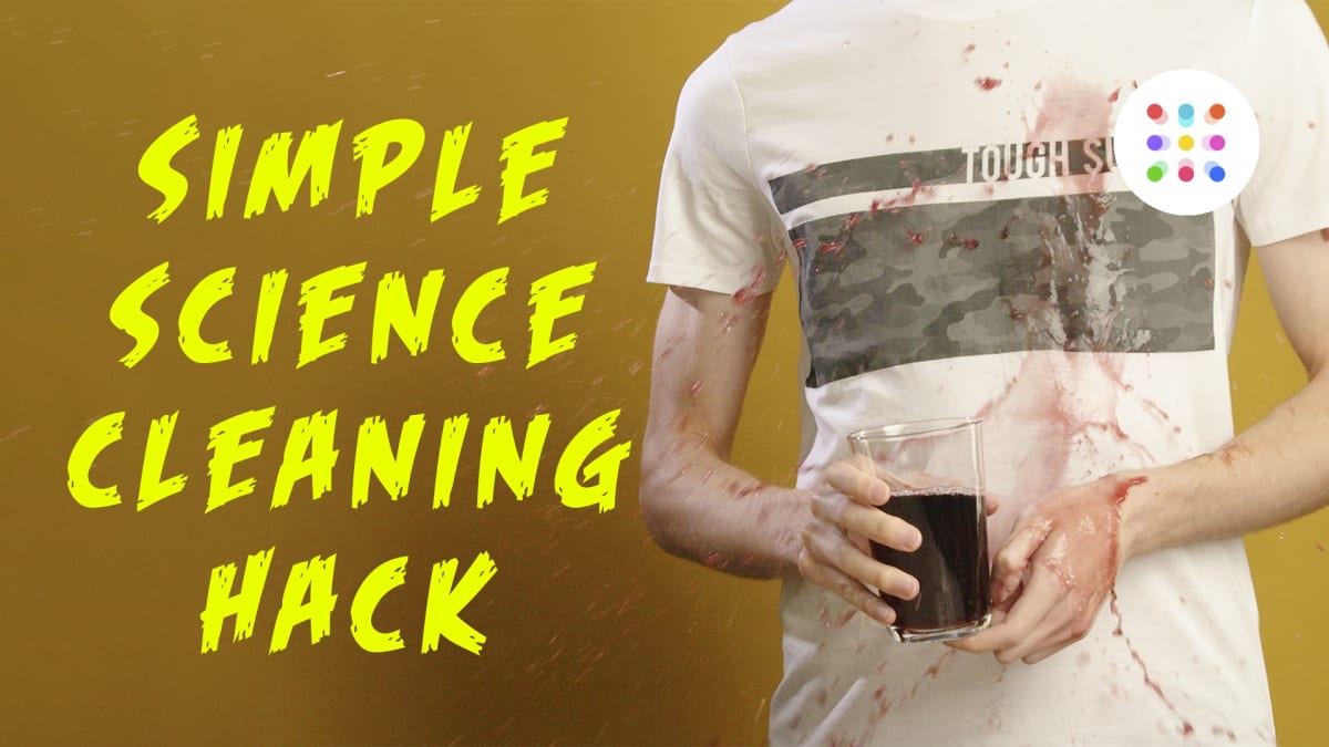 Simple science cleaning hack | MEL Chemistry