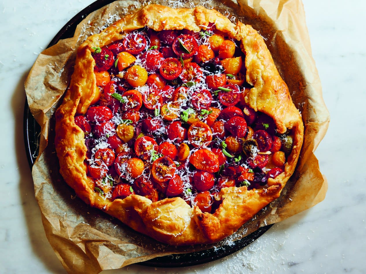Julia Busuttil Nishimura's tomato and olive tart - Melbourne Food and ...