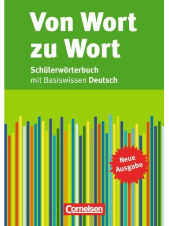 Cornelsen Verlag Von Wort zu Wort, Schülerwörterbuch mit Basiswissen ...