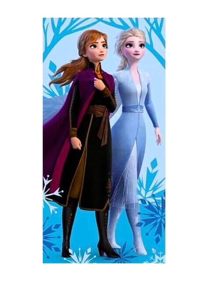 Disney Frozen Strand-/Badetuch Disney Frozen Elsa & Anna - (L) 140 cm x ...