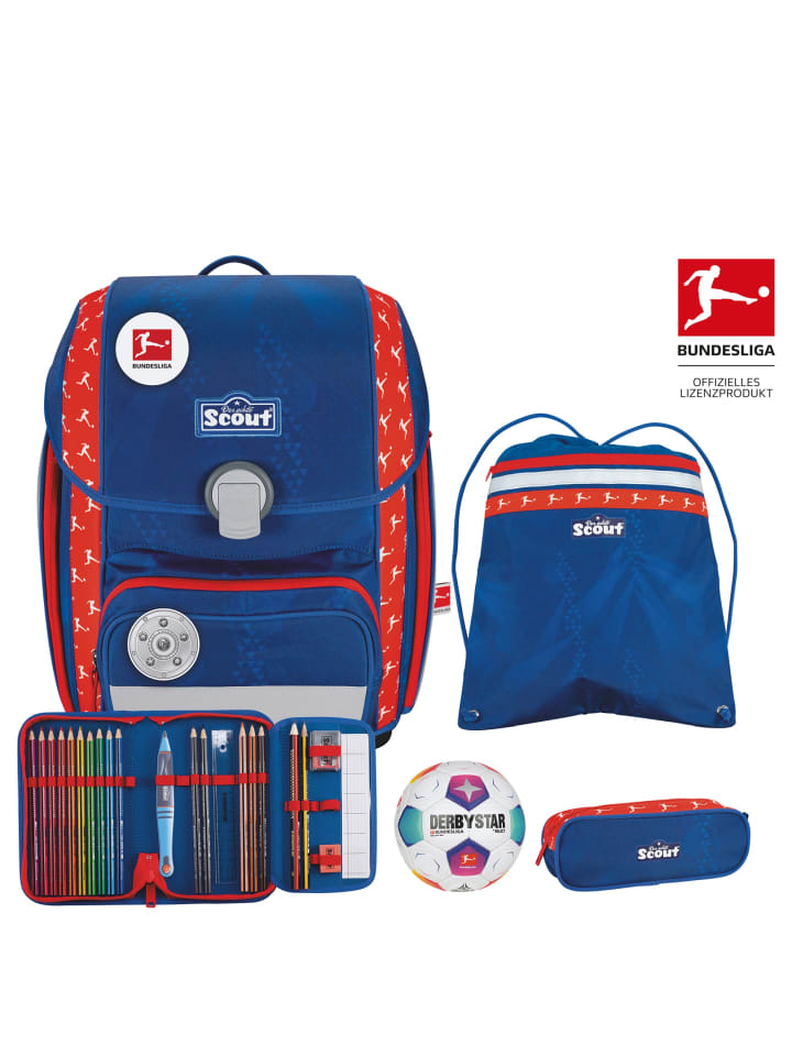 Scout Genius Exklusiv "Bundesliga" - Schulranzen Set 4tlg. in ...