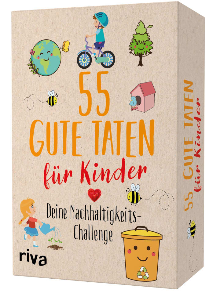 riva 55 gute Taten für Kinder | Deine Nachhaltigkeits-Challenge günstig ...