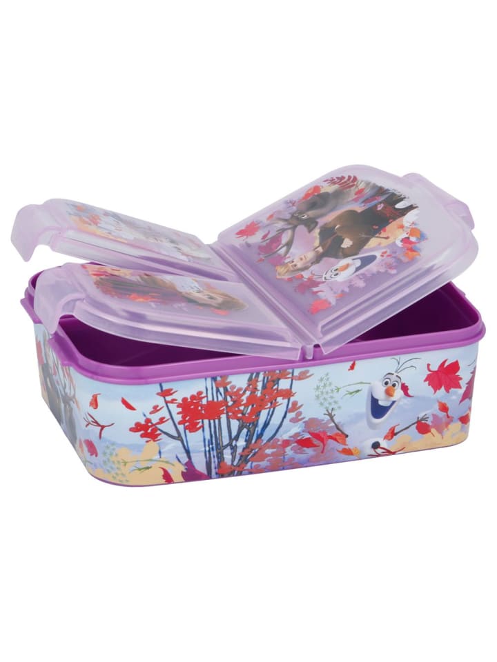 Disney Frozen Brotdose | 3 Fächer | Disney Frozen II | Lunch to Go ...