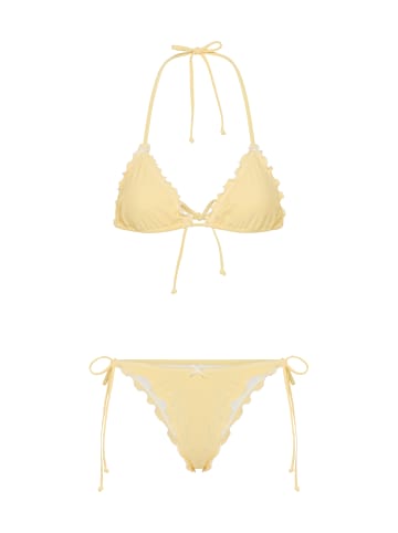 LSCN BY LASCANA Triangel-Bikini in soft yellow günstig kaufen | limango