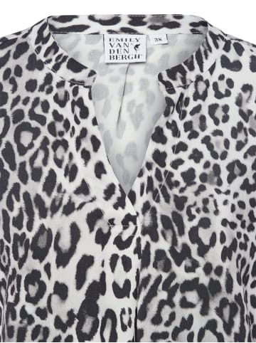 EMILY VAN DEN BERGH Tunikabluse in schwarz hellgrau - 0002 günstig ...