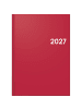BRUNNEN Buchkalender 795 A5 1 Tag/Seite Balacron-Einband rot 2027 ...