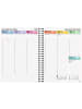 BRUNNEN Buchkalender 796 Dataline A5 1 Woche/2 Seiten Karton-Einband ...