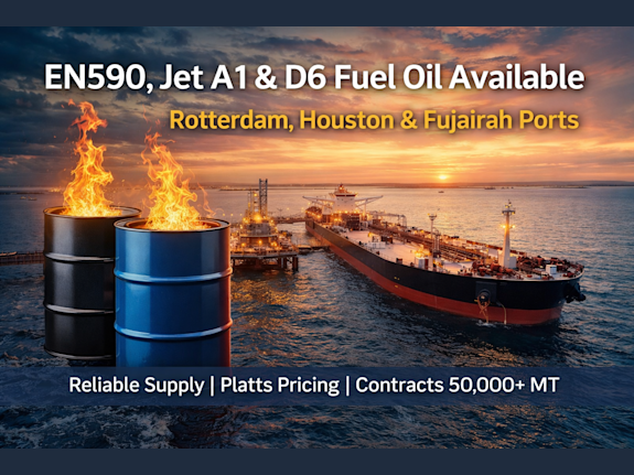 For Sale: EN590, Jet A1, D6 Fuel Available | United States