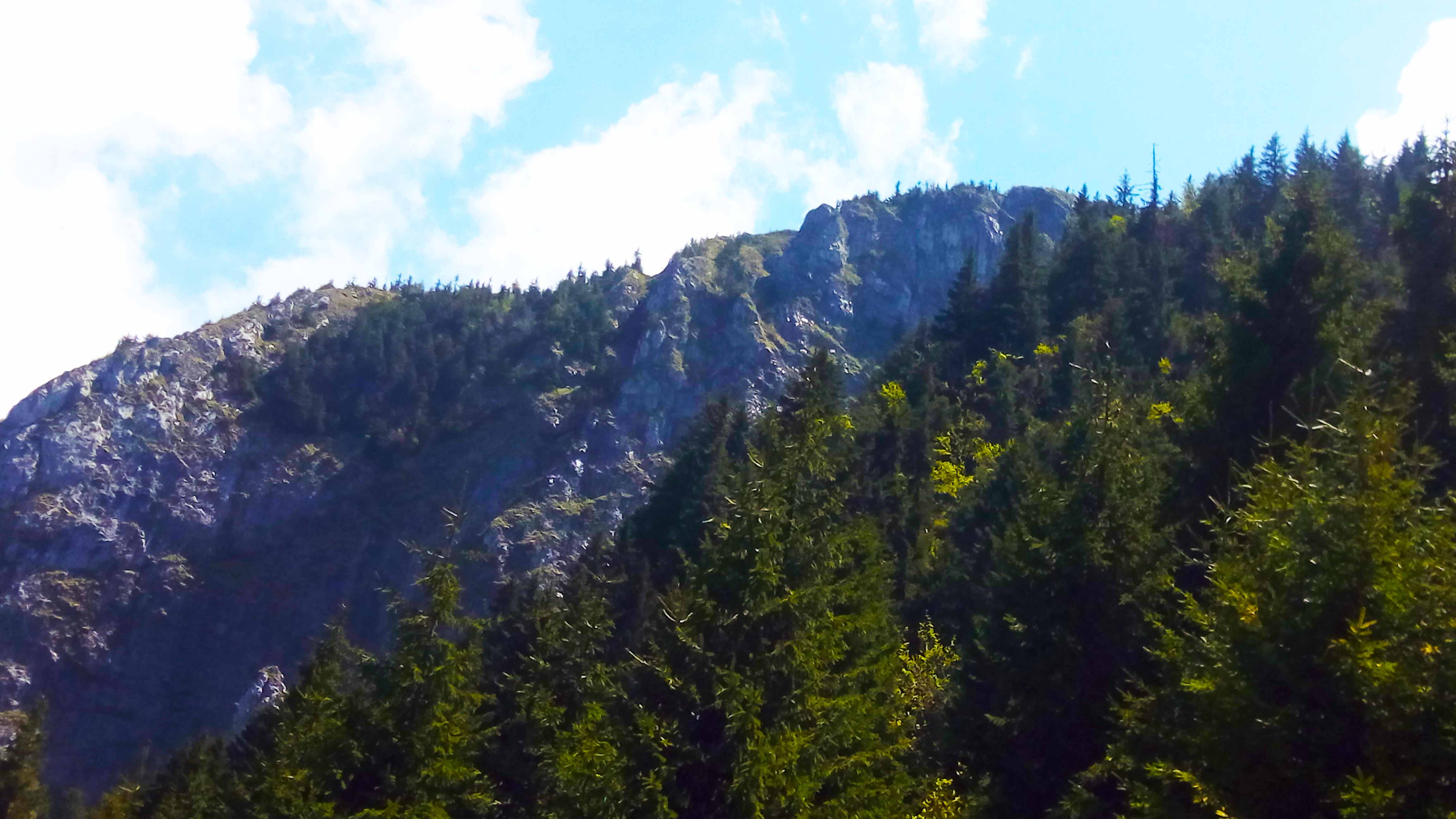 Pe Varful Postavaru cu privelisti minunate, la sfarsit de mai ...