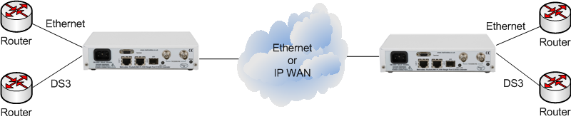 PL3100: DS3 over IP / Ethernet Services
