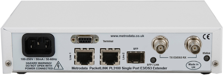 Pseudowire TDMoIP Products: PL3100