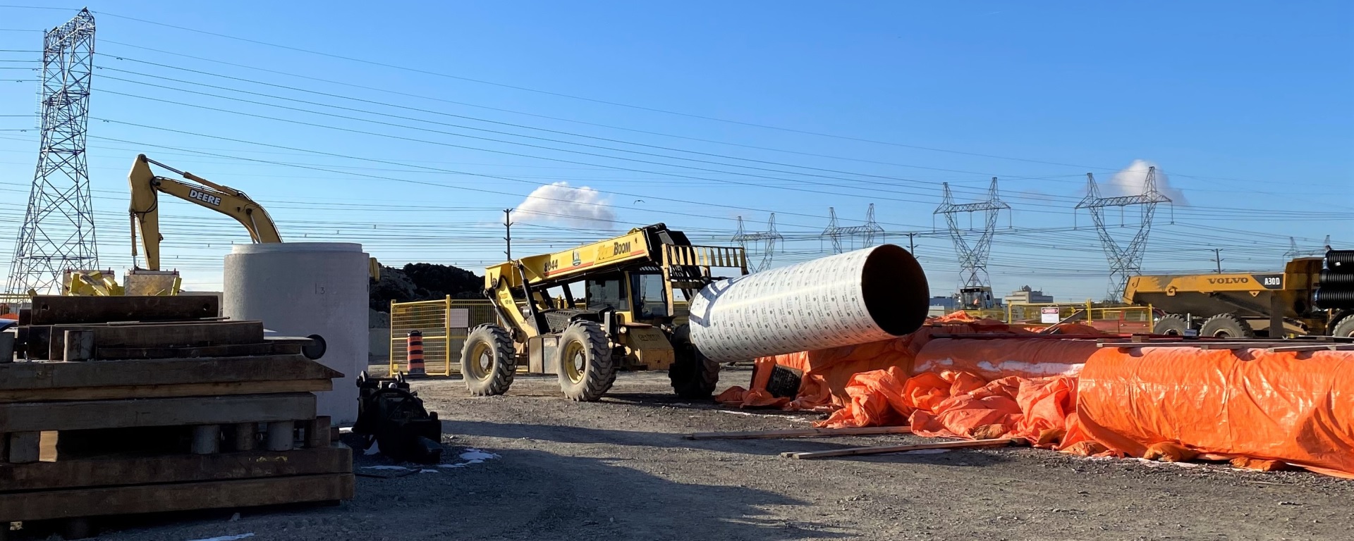 Hurontario LRT overhead catenary system is coming along