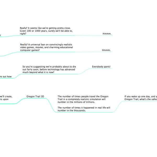 Some Simulation Argument flowcharts