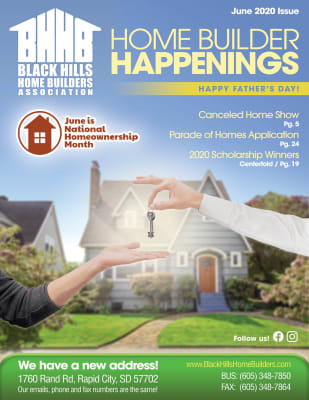 BHHBA Newsletters - Black Hills Home Builders Association, SD