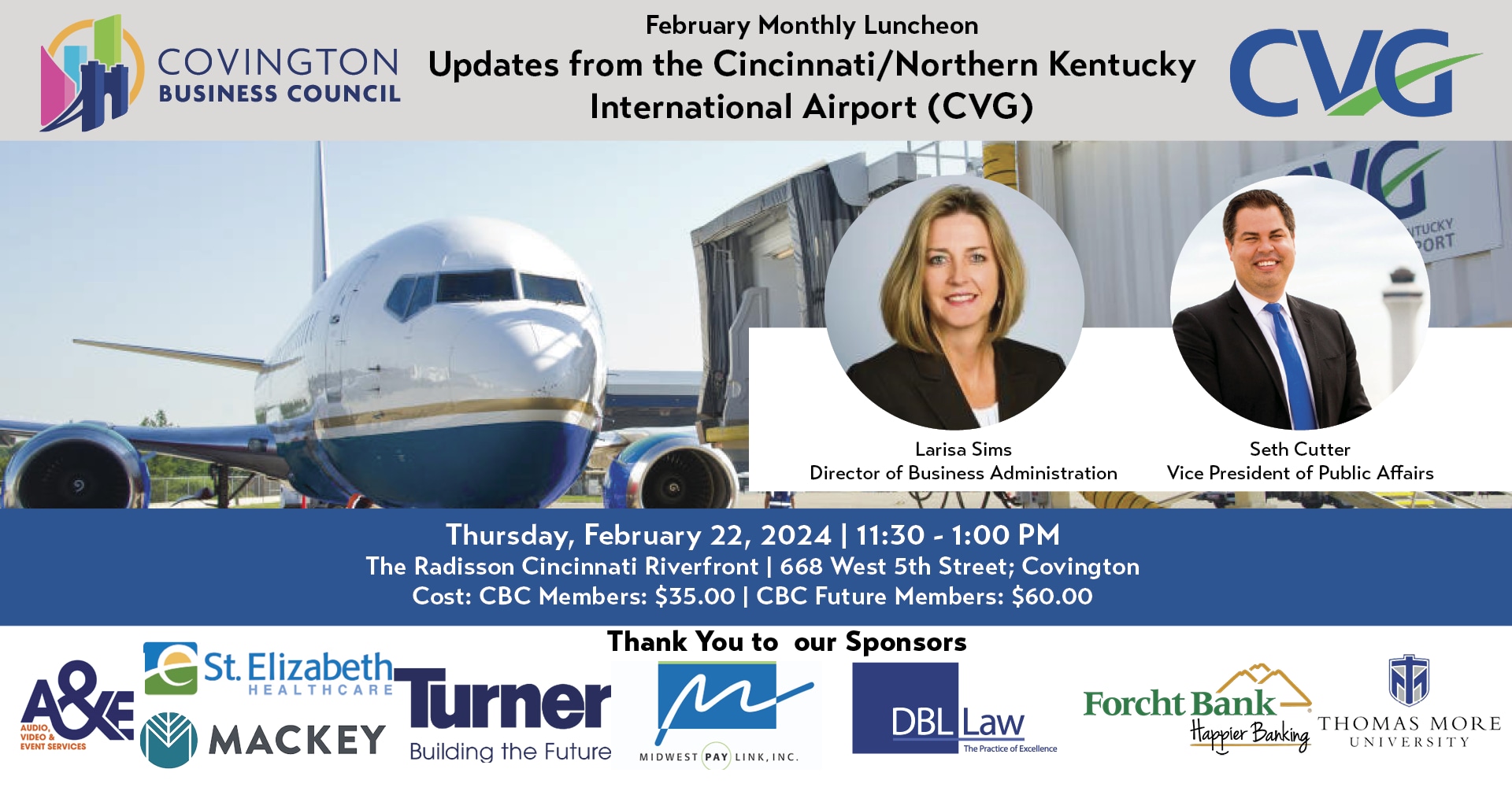 February Monthly Luncheon: Updates from the Cincinnati/Northern ...