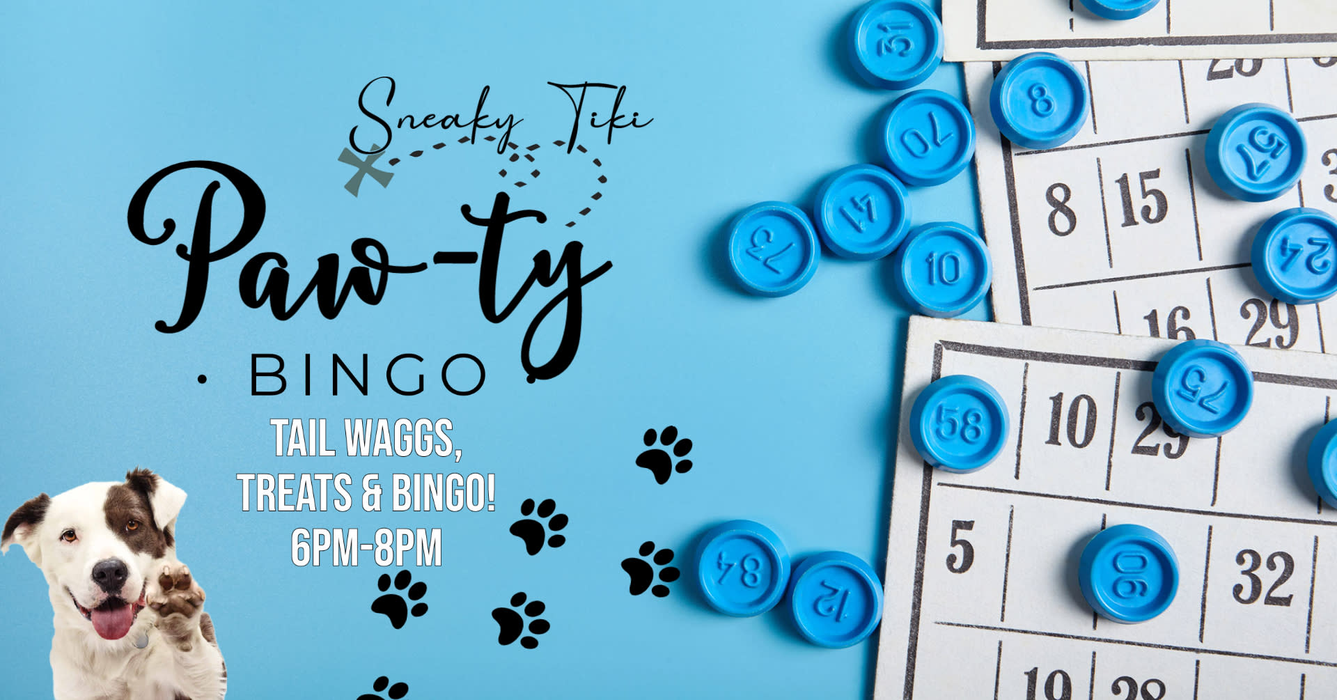 SNEAKY TIKI: Paw-ty BINGO - Pensacola Beach Chamber of Commerce