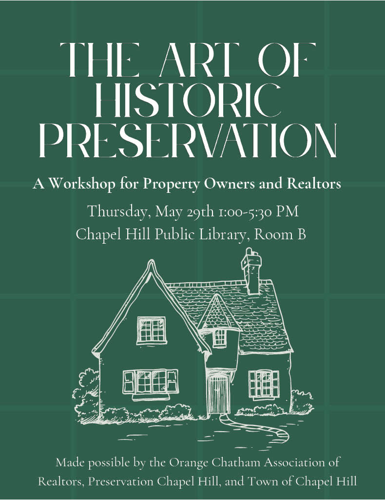 The Art of Historic Preservation: A Workshop for Property Owners and ...
