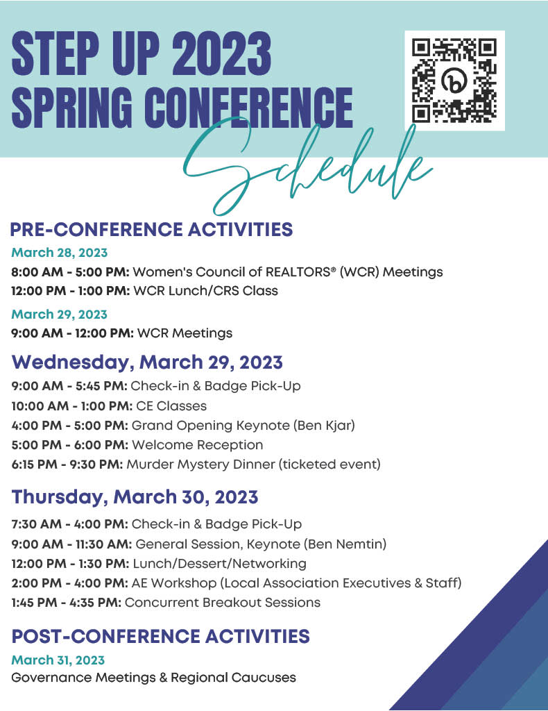 AAR STEP UP 2023 Spring Conference - Prescott Area Association of REALTORS®