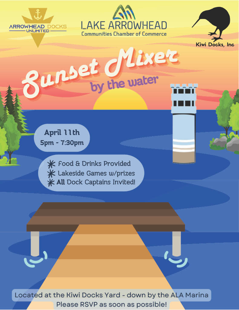 Chamber Mixer "Sunset By the Water" Hosted by Arrowhead Docks Unlimited ...