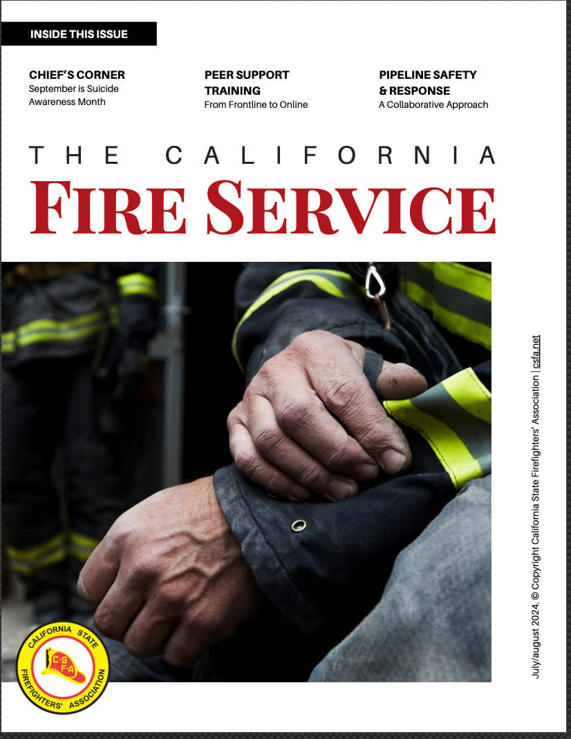 California Fire Service Magazine - - CSFA - California State ...