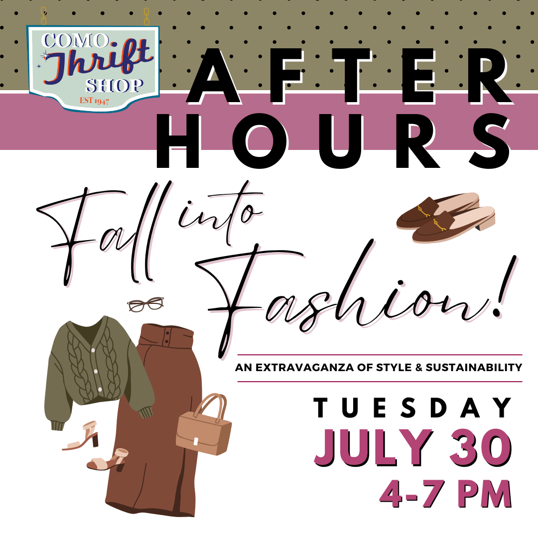 Fall into Fashion After Hours at COMO Thrift Shop - Greater Mystic ...