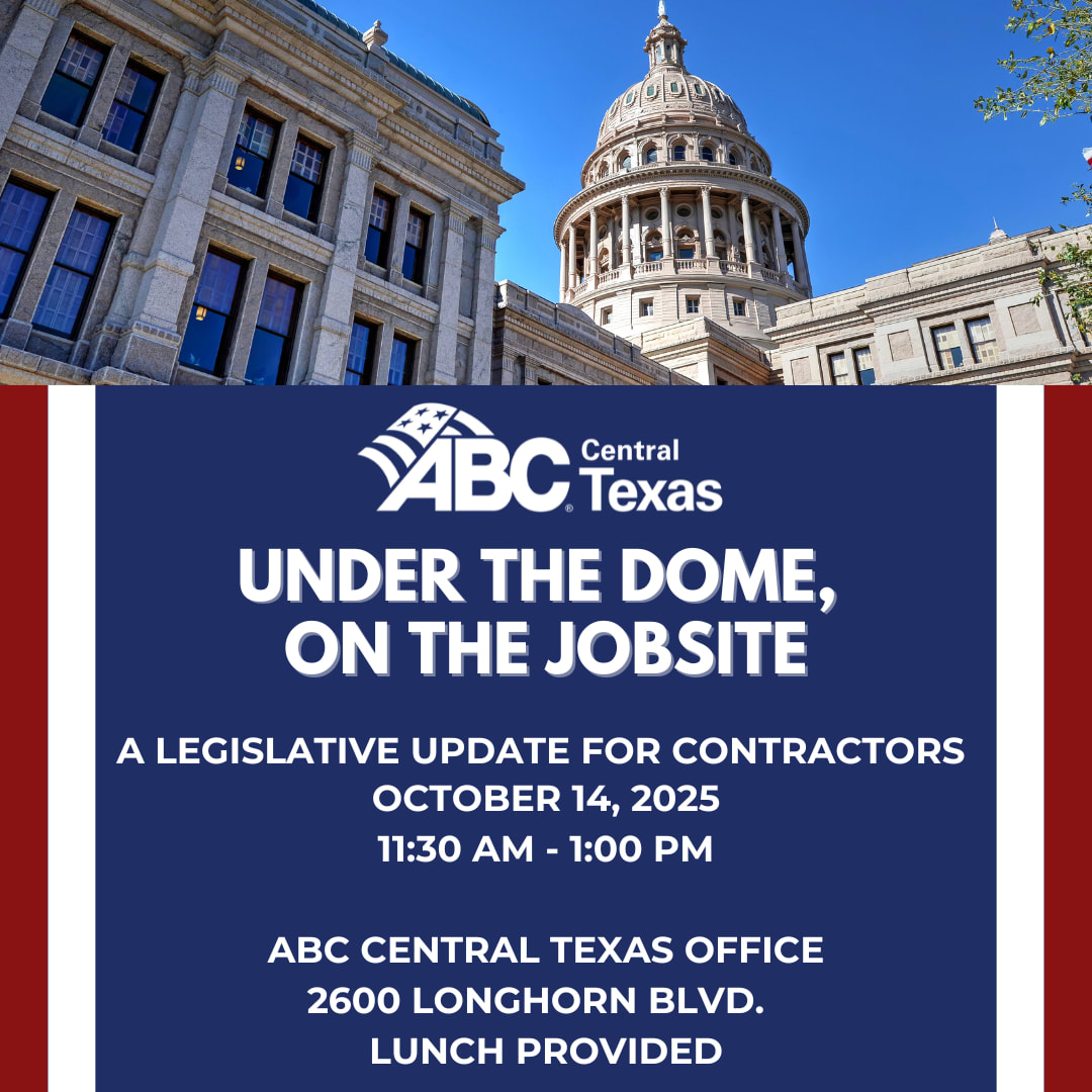 ** Canceled ** Under the Dome, On the Jobsite - A Legislative Update ...