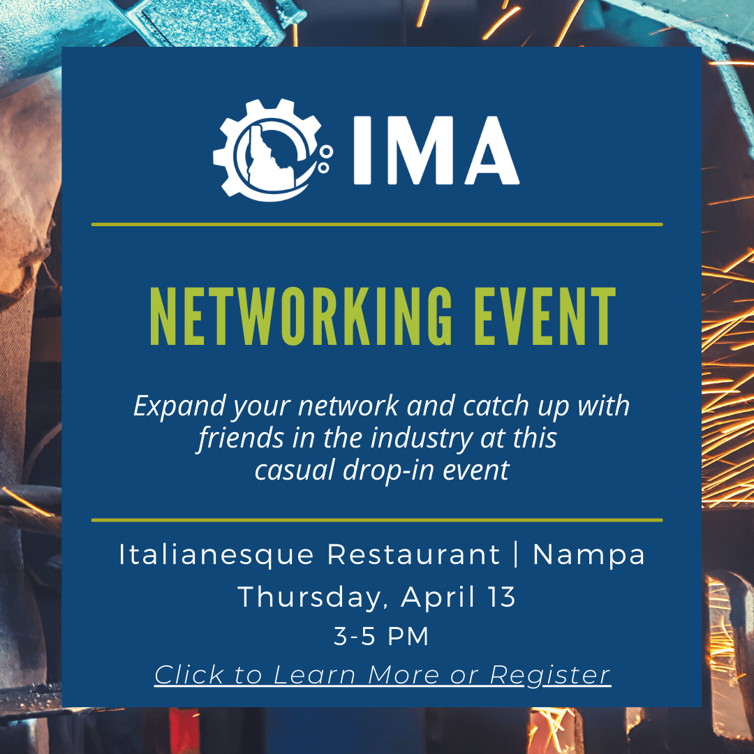 IMA Networking Event – Idaho Manufacturing Alliance