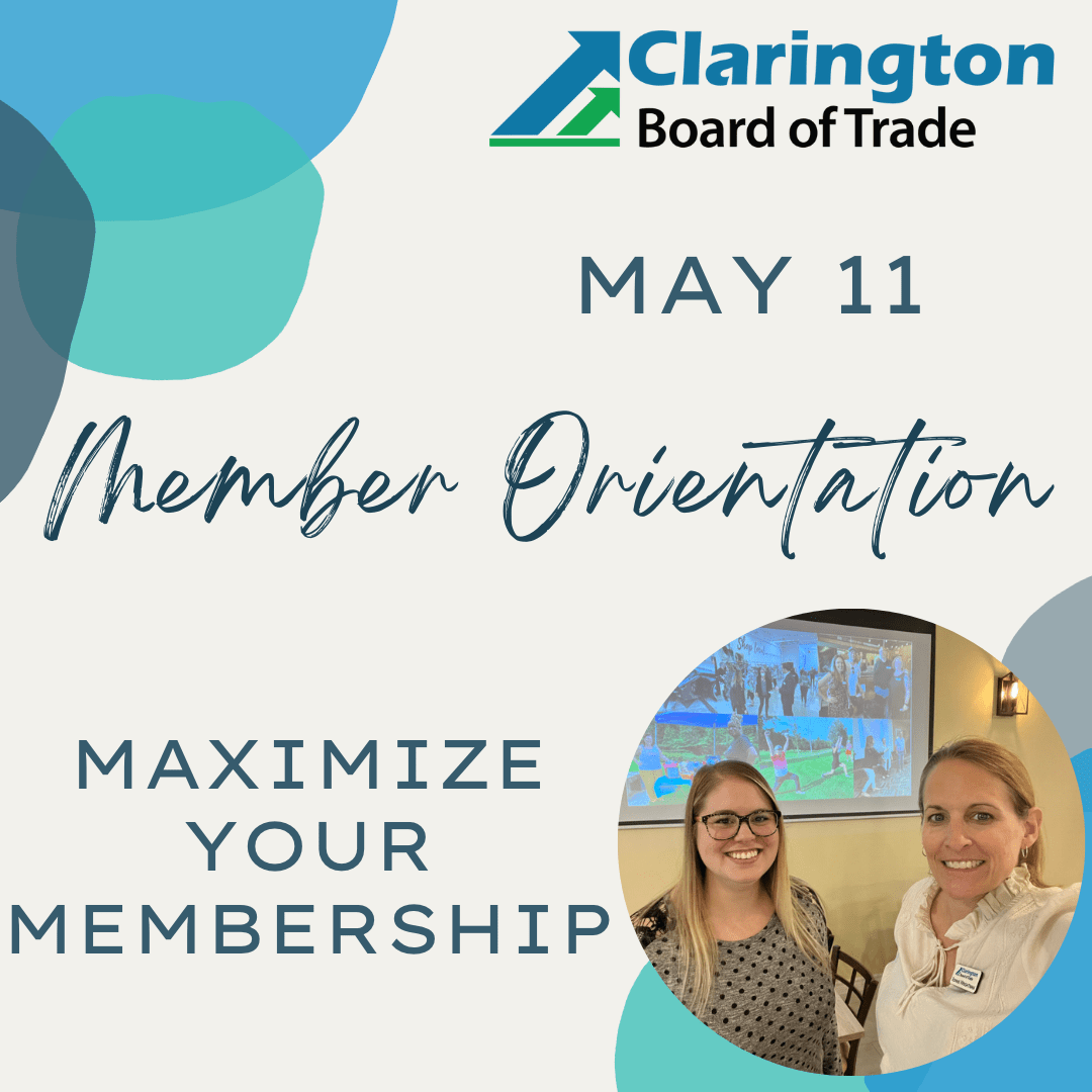 Member Orientation | Clarington Board of Trade