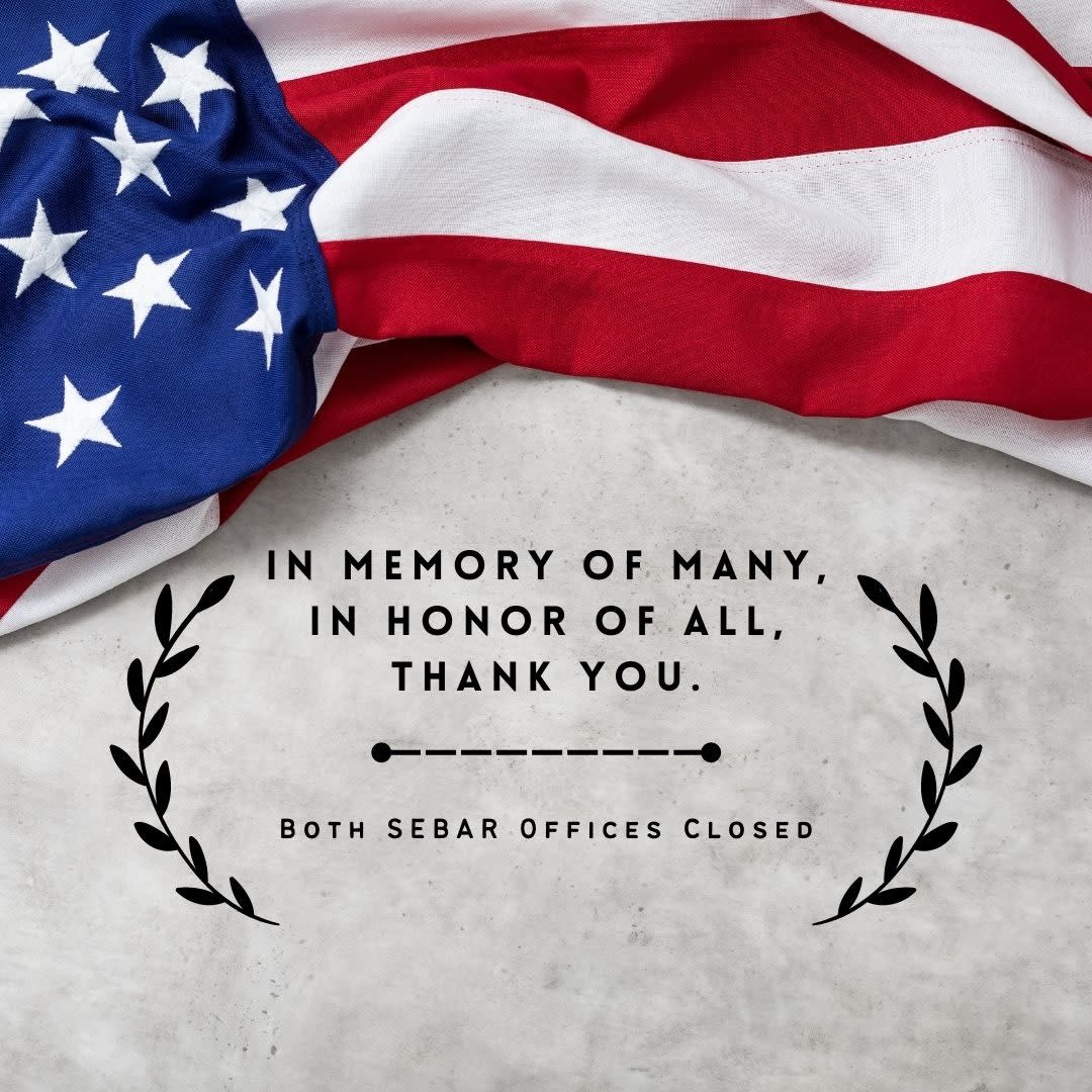 SEBAR Offices Closed In Honor Of Memorial Day Default sebar-offices-closed-in-honor-of-memorial-day-default
