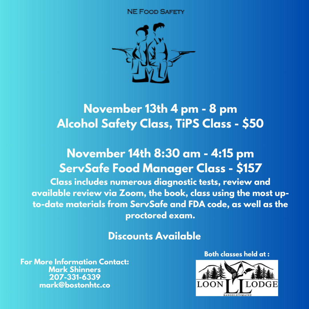 ServSafe Food Manager Class: Alcohol Safety Class & TiPS class ...