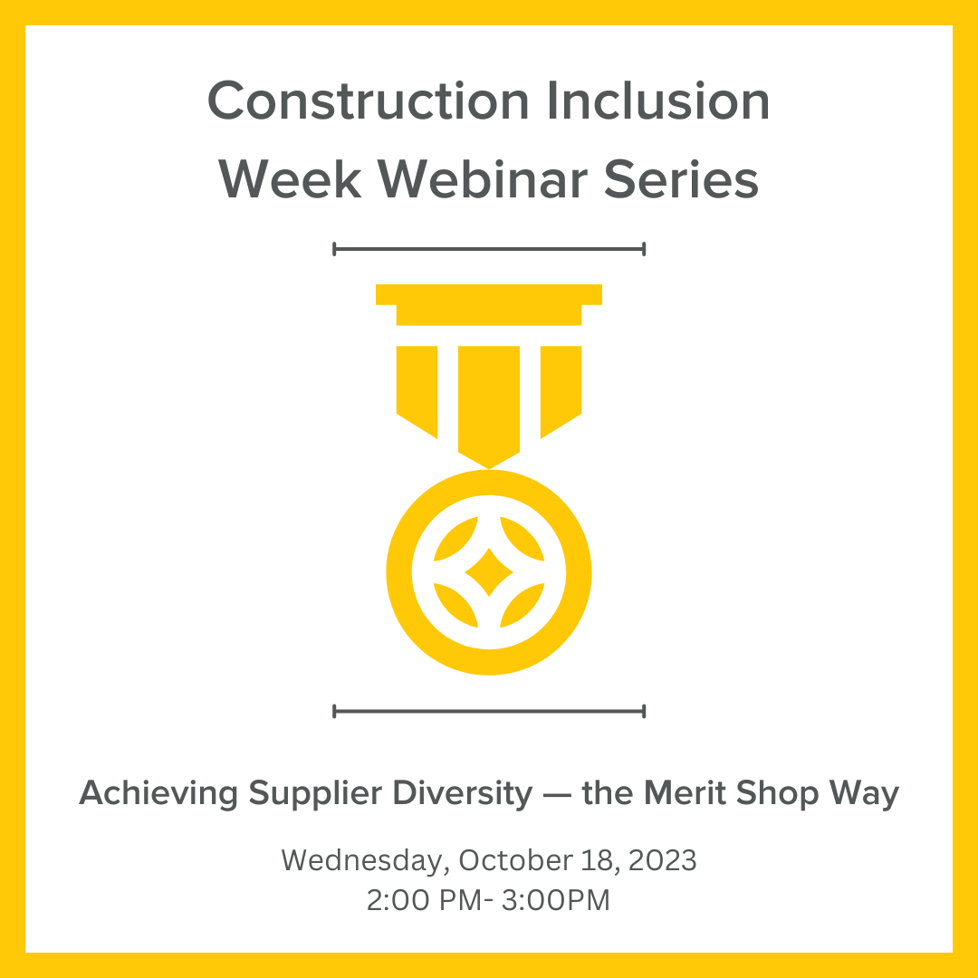 Construction Inclusive Conversations Webinar Series - Achieving ...