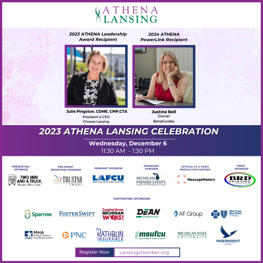 ATHENA Lansing Celebration Luncheon Community Update - Lansing Regional Chamber of Commerce