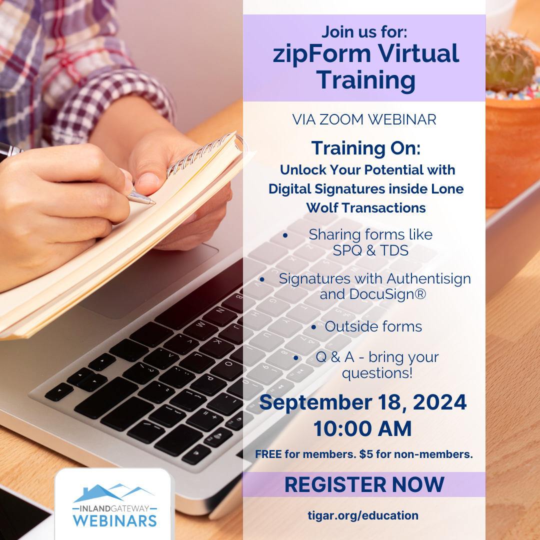 Unlock Your Potential with Digital Signatures inside Lone Wolf Transactions (zipForm Edition ...