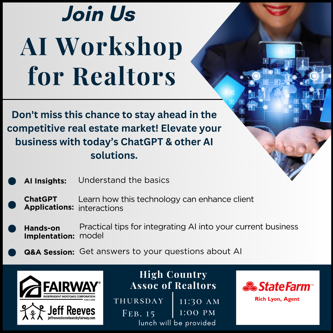 AI Workshop - High Country Association of REALTORS®