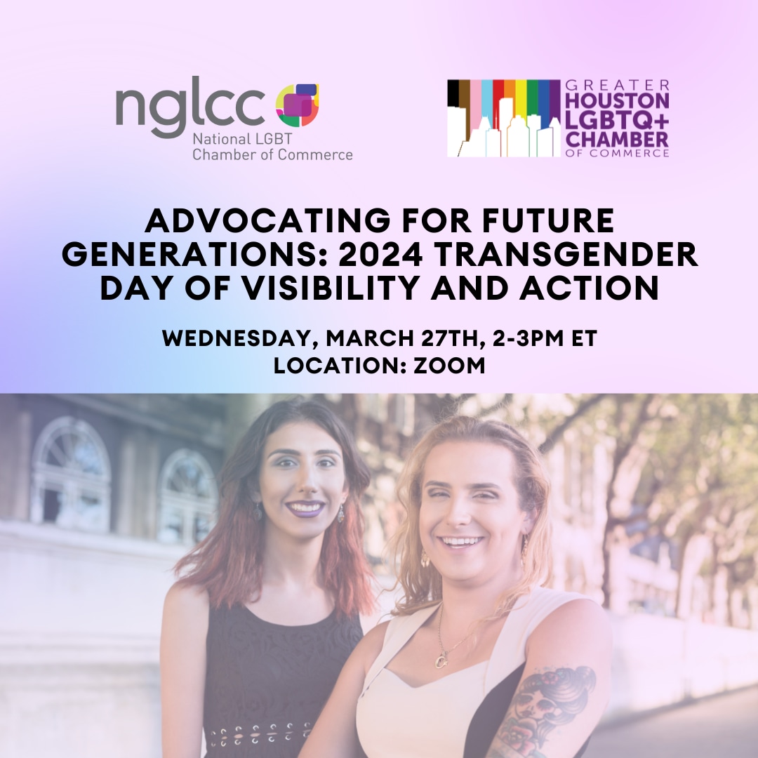 ADVOCATING FOR FUTURE GENERATIONS: 2024 TRANSGENDER DAY OF VISIBILITY ...