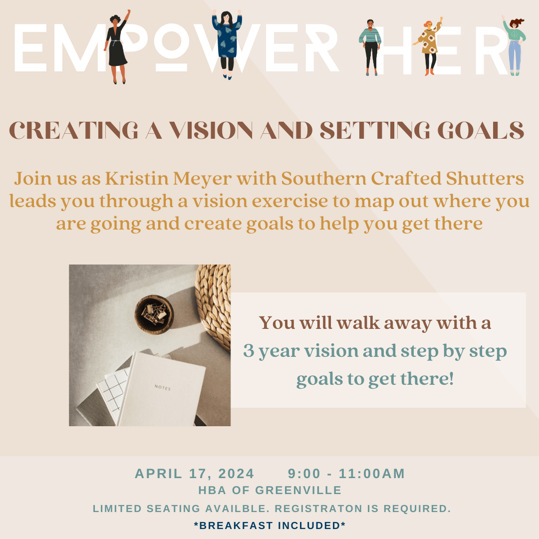 PWB Empower Her- Creating a Vision + Setting Goals Events - Home ...